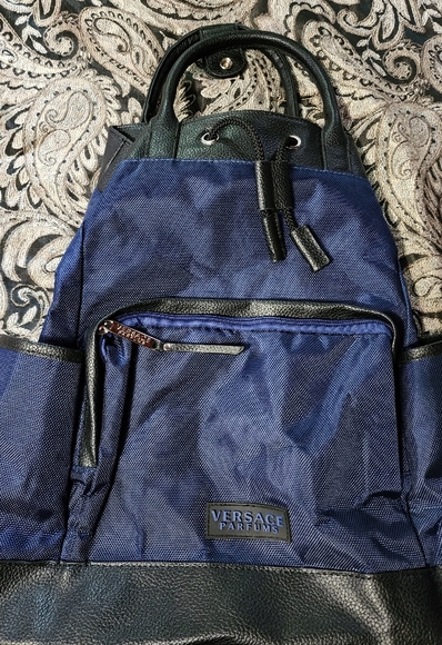 Versace | Bags | Versace Backpack | Poshmark